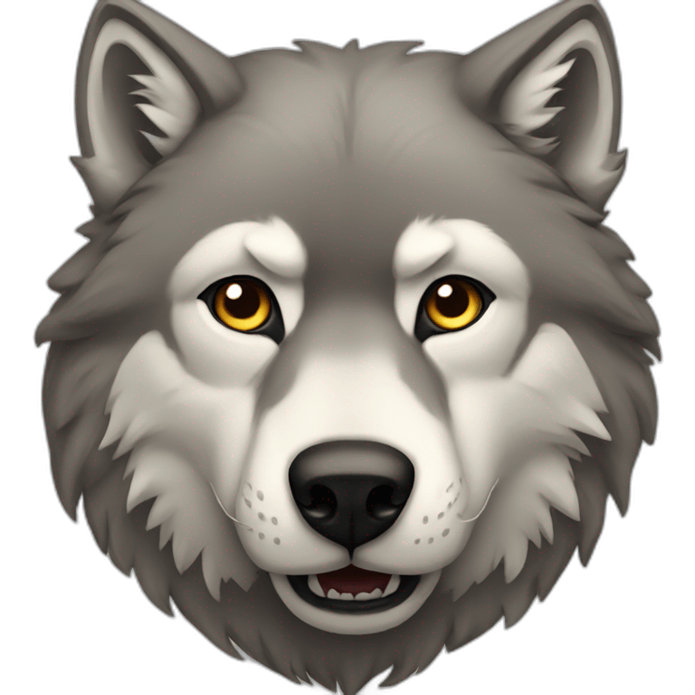 Wolf emoji | AI Emoji Generator