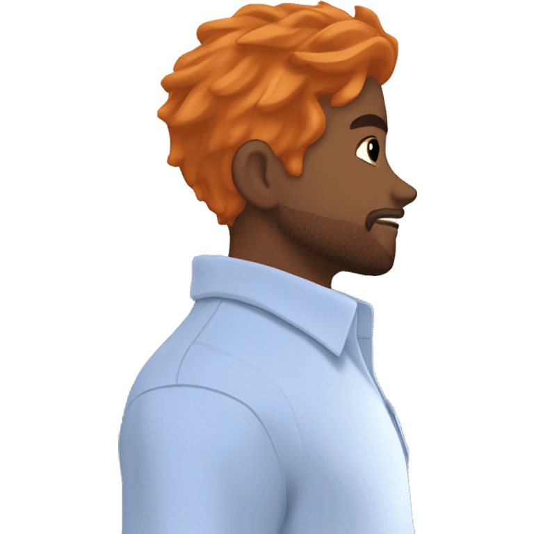 orange hair guy outside portrait emoji | AI Emoji Generator