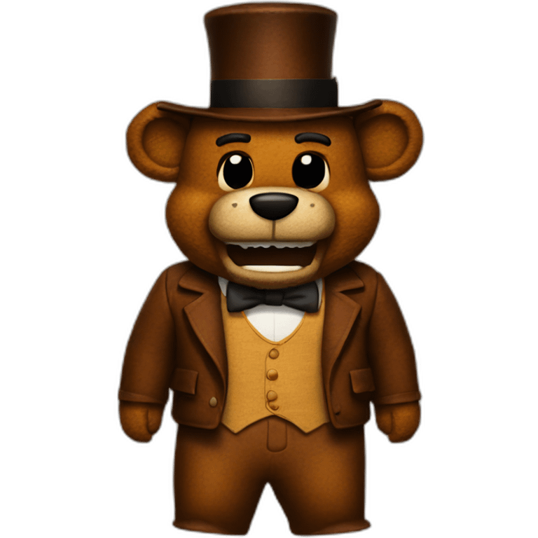 Freddy Fazbear emoji | AI Emoji Generator