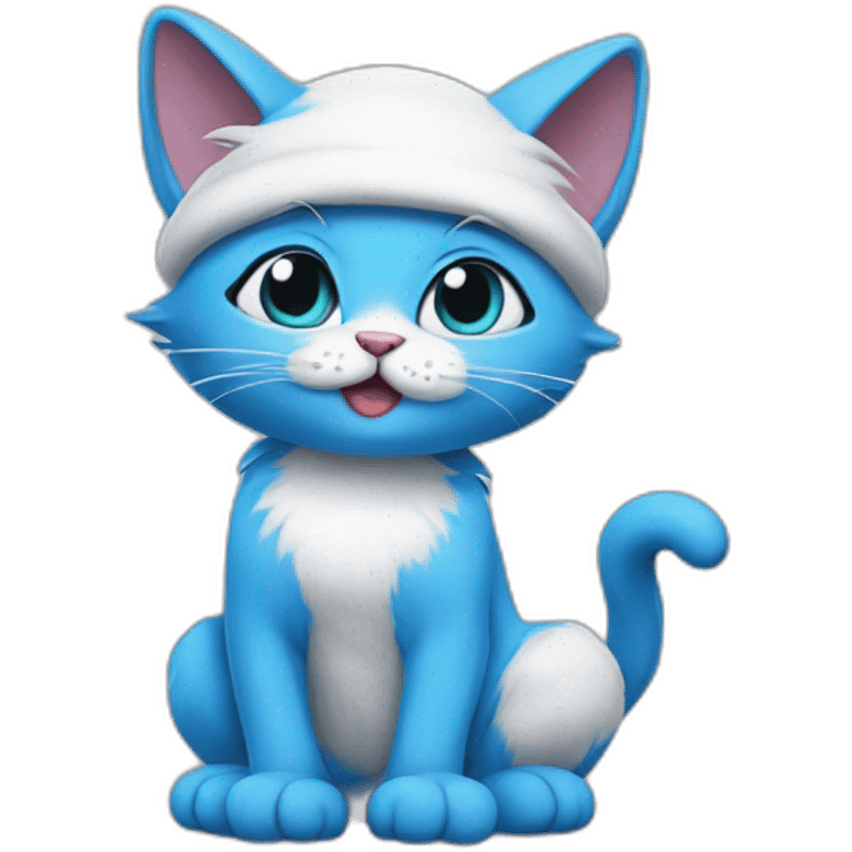 smurf cat emoji | AI Emoji Generator