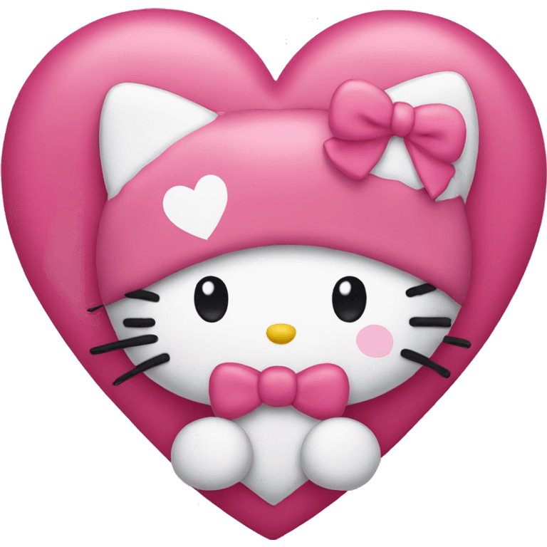 hello kitty heart emoji | AI Emoji Generator