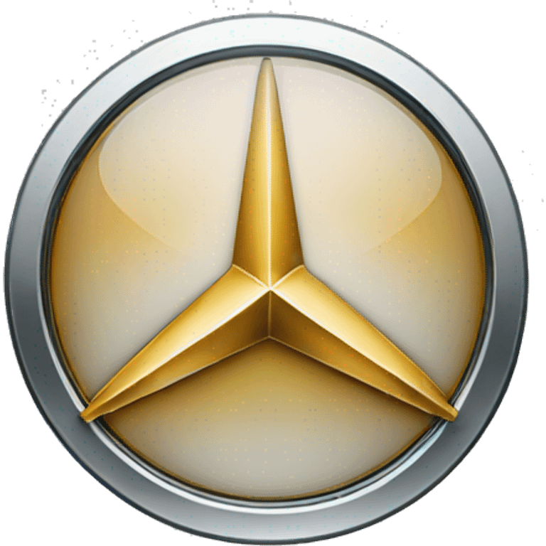 Mercedes benz logo emoji