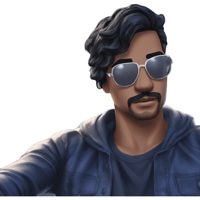 cool dude in shades emoji | AI Emoji Generator
