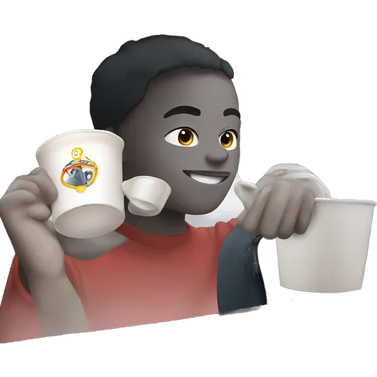 boy with cup in car emoji | AI Emoji Generator