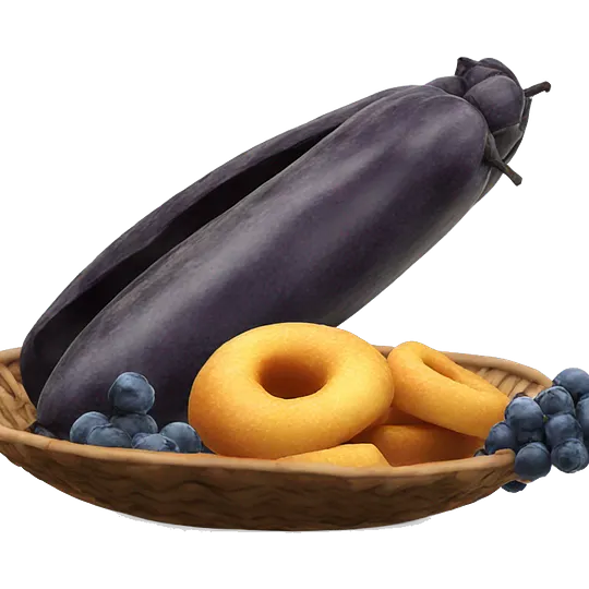 delicious food on white emoji | AI Emoji Generator