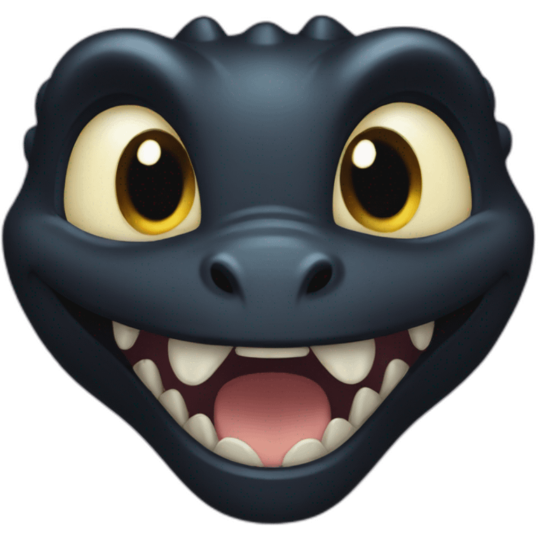 Toothless emoji | AI Emoji Generator