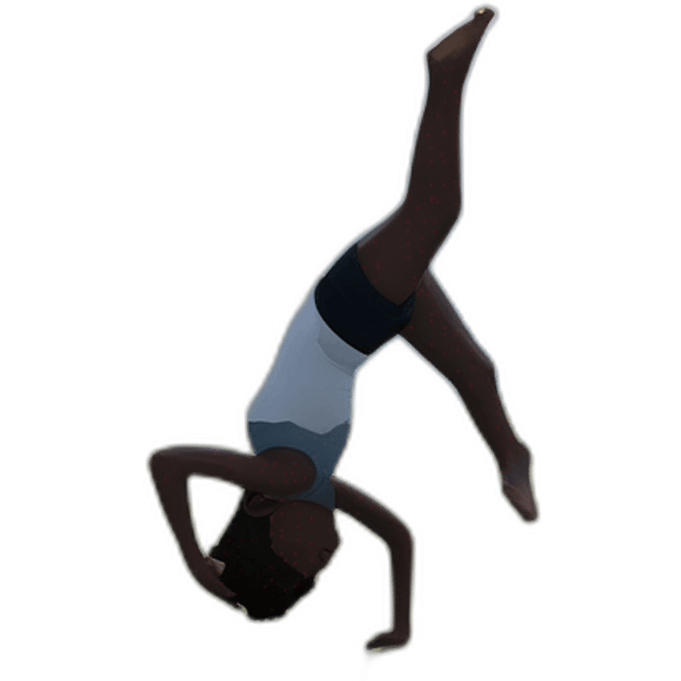 white shirt, ocean handstand emoji | AI Emoji Generator