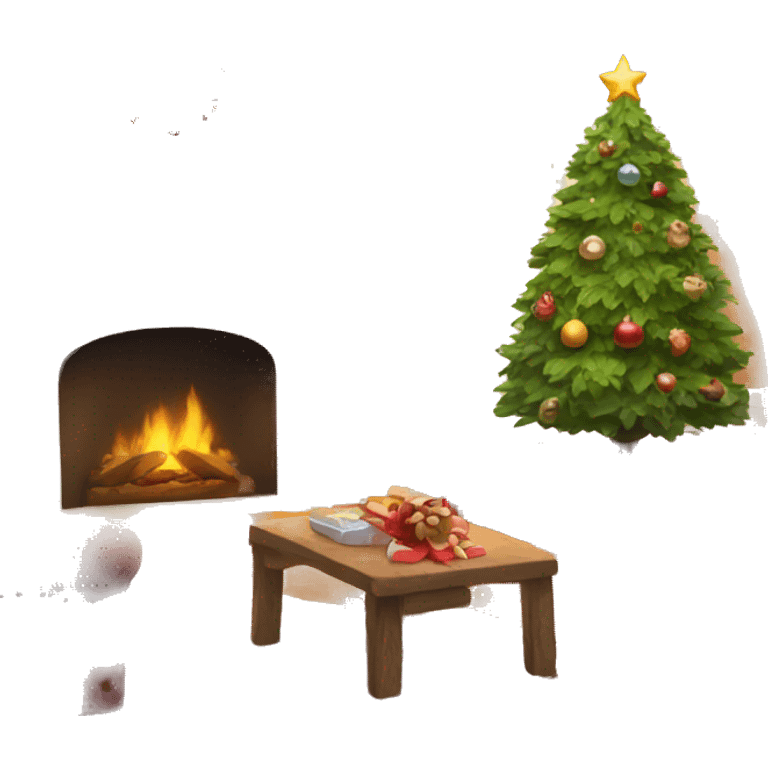 Cozy Christmas objects emoji | AI Emoji Generator