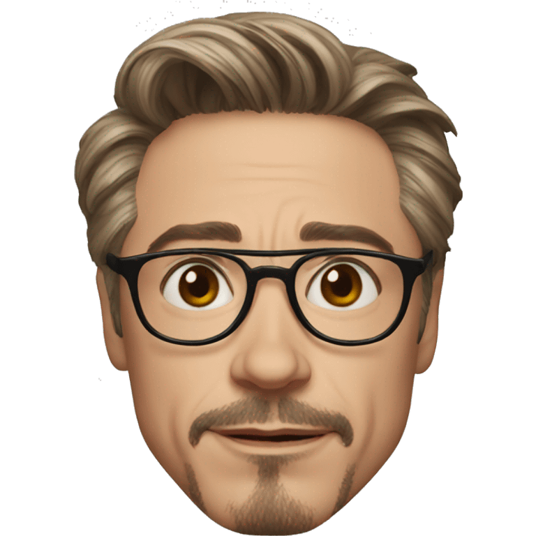 Robert Downey emoji | AI Emoji Generator