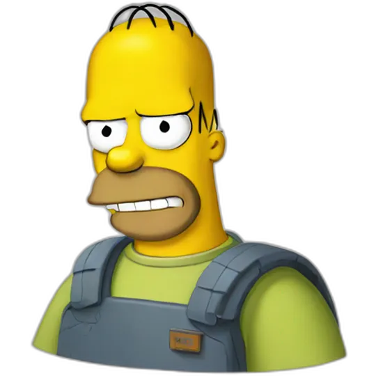 Homer simpsons emoji | AI Emoji Generator