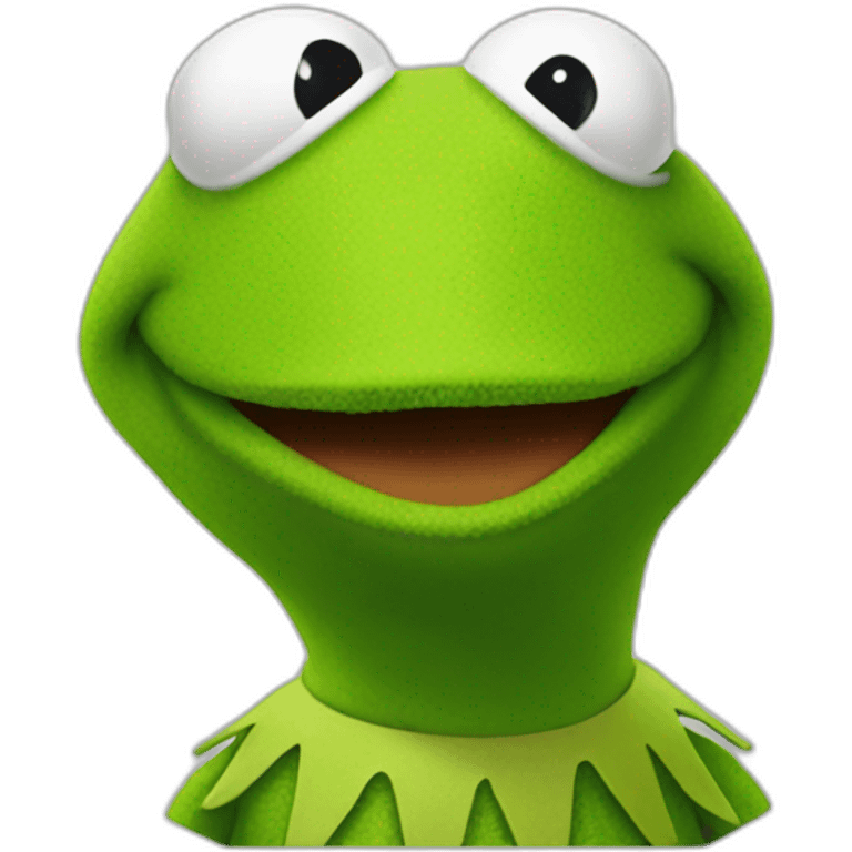 Kermit the Frog emoji | AI Emoji Generator