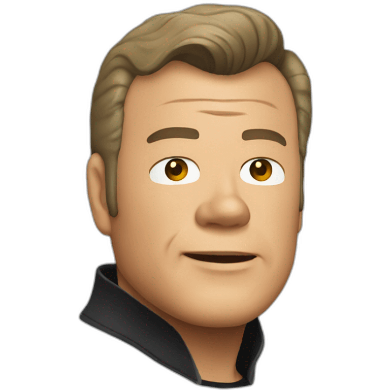 william shatner kirk emoji | AI Emoji Generator