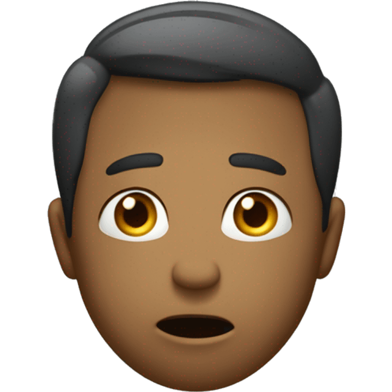 The gesture of holding hands on either side of the face often indicates ...