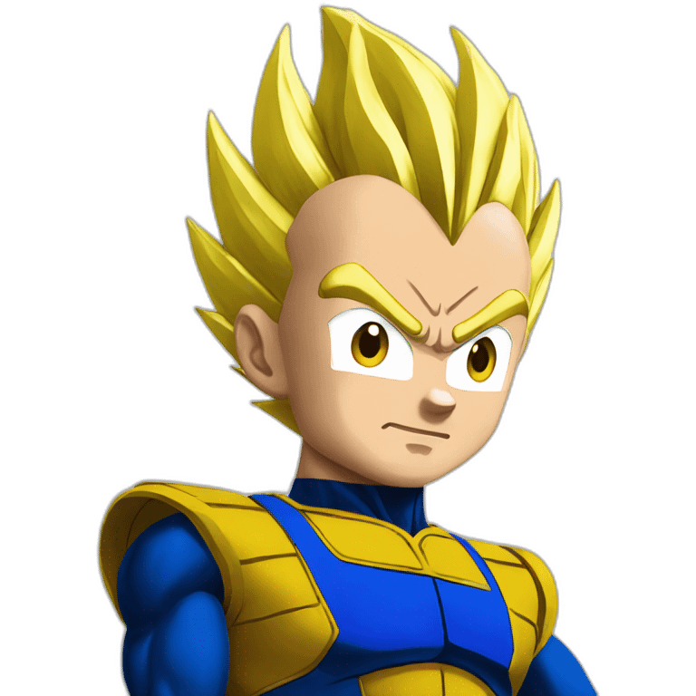 Vegeta emoji | AI Emoji Generator