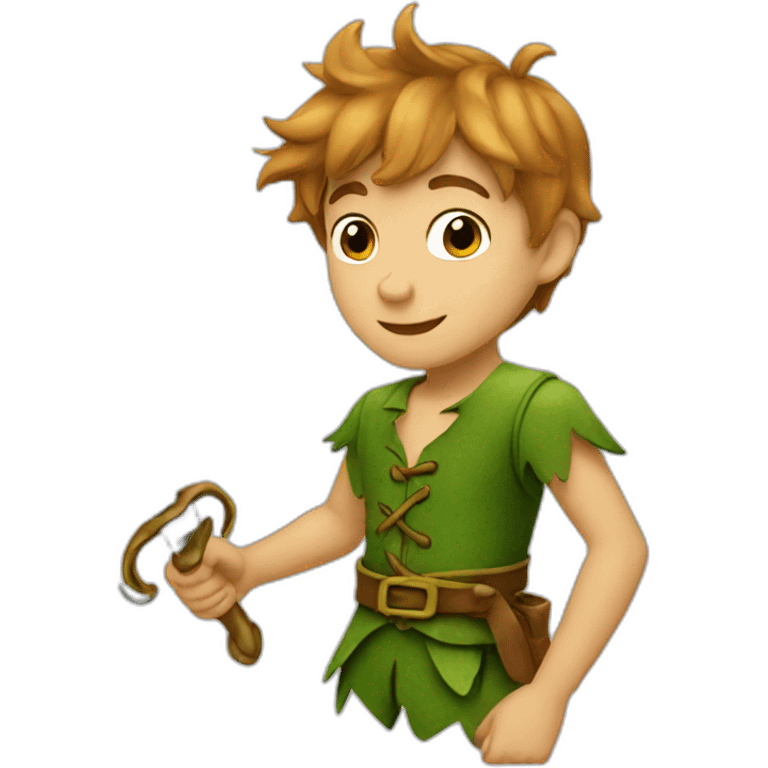 Peter Pan emoji | AI Emoji Generator