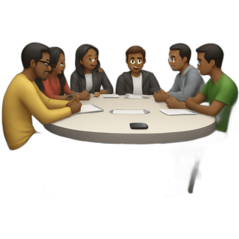 dev meeting emoji | AI Emoji Generator