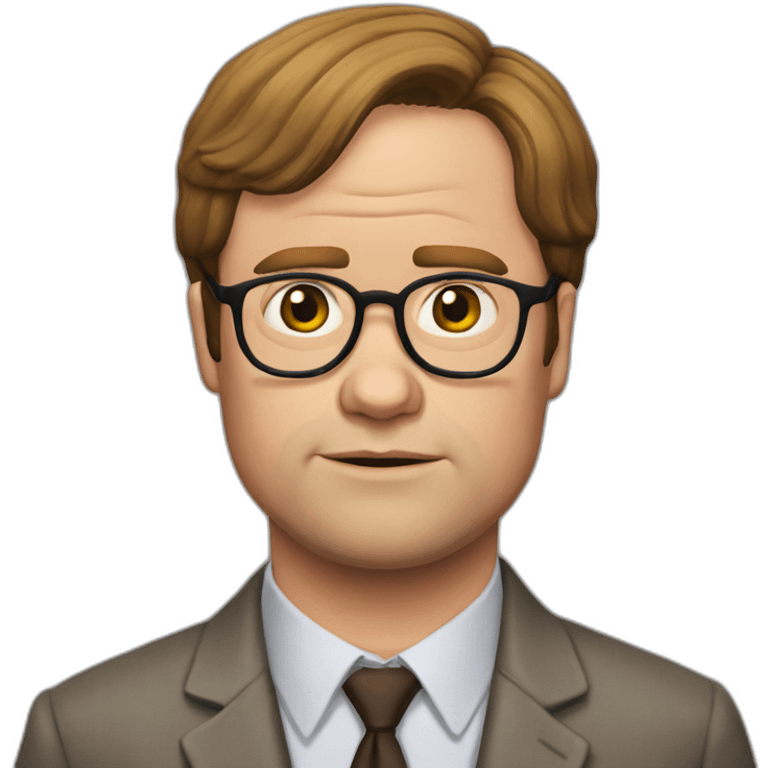 dwight schrute emoji | AI Emoji Generator