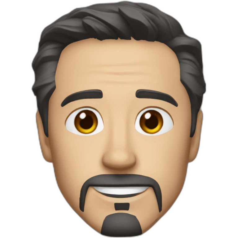 Tony Stark emoji | AI Emoji Generator