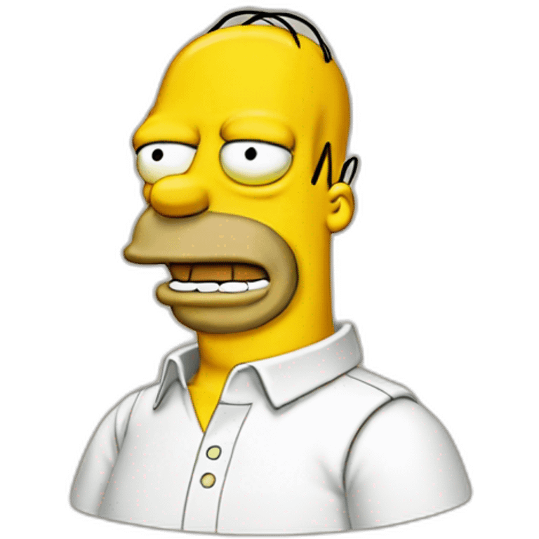 Homer Simpson emoji | AI Emoji Generator