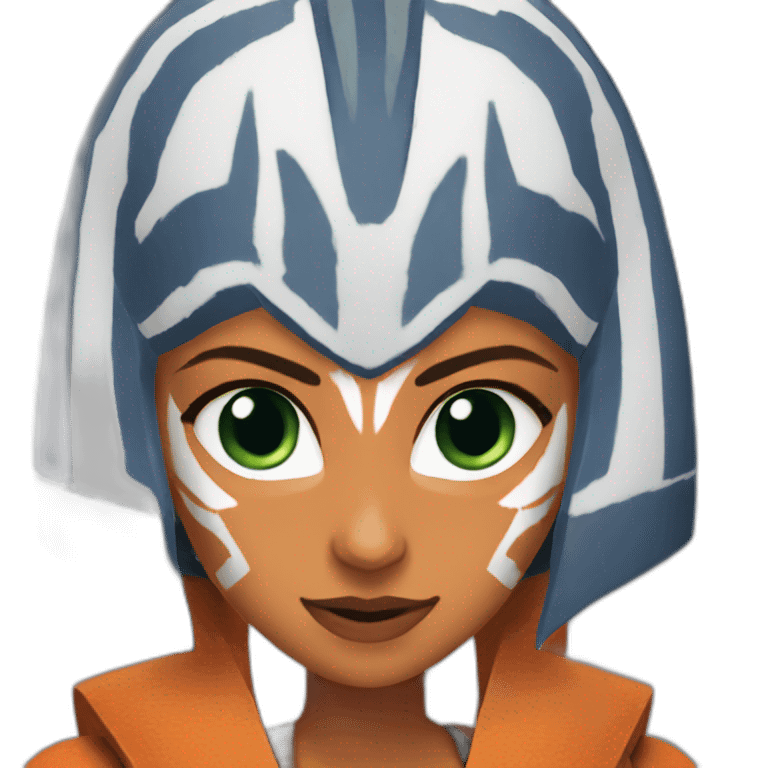 ahsoka tano face emoji