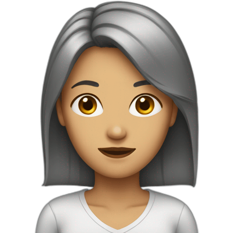 Gigachad female emoji | AI Emoji Generator