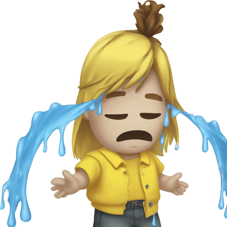 lonely boy in white emoji | AI Emoji Generator