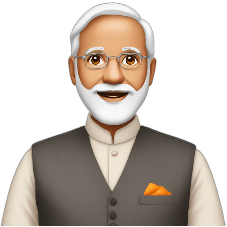 Narendra Modi emoji | AI Emoji Generator