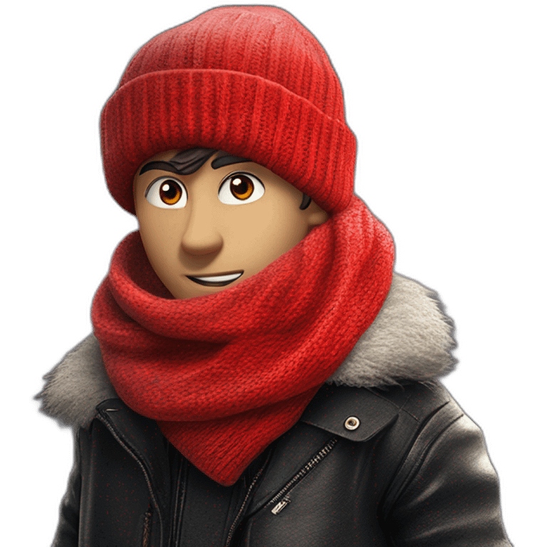 redheaded boy in jacket emoji | AI Emoji Generator