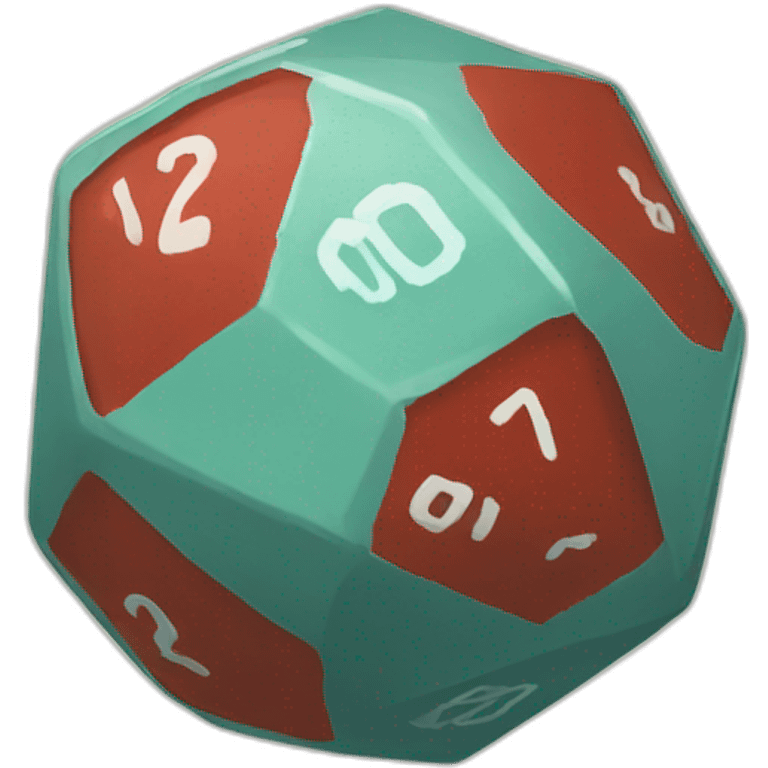 D20 Pokeball emoji | AI Emoji Generator