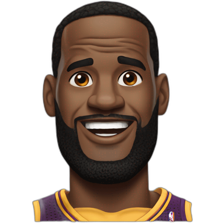 Lebron James emoji | AI Emoji Generator