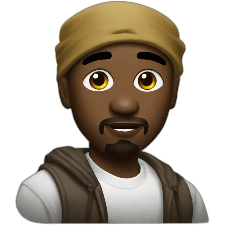 tupac emoji | AI Emoji Generator