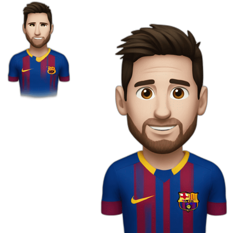 Messi emoji | AI Emoji Generator