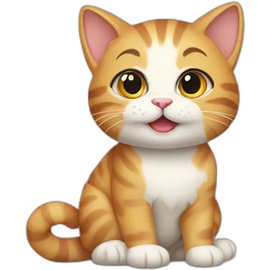 cute cat emoji | AI Emoji Generator