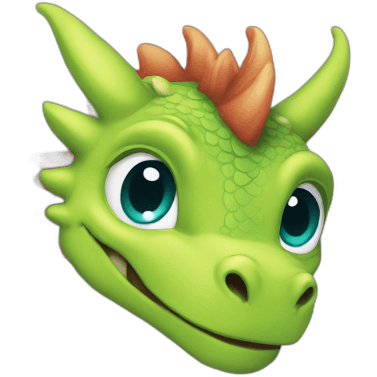 dragon cute dreampop emoji | AI Emoji Generator