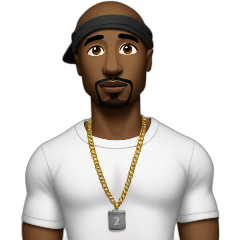 tupac emoji