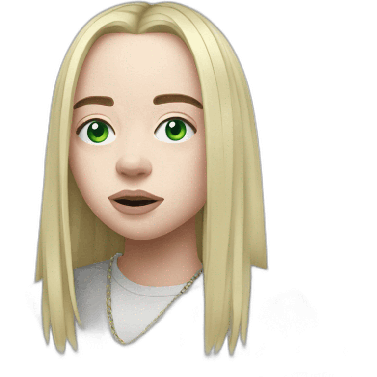 Billie Eilish emoji | AI Emoji Generator