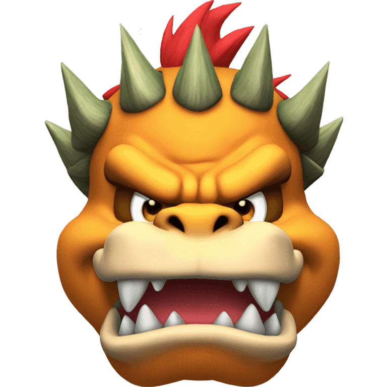 Bowser head emoji | AI Emoji Generator