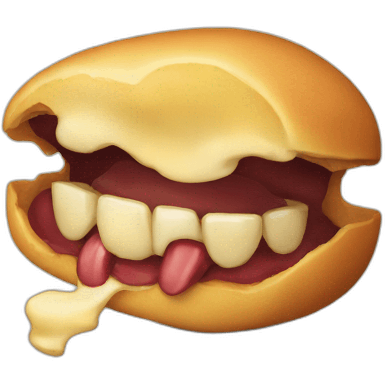 Bite emoji | AI Emoji Generator