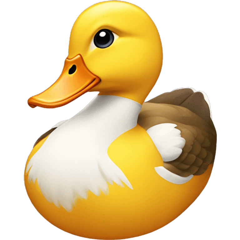 Preppy duck emoji | AI Emoji Generator