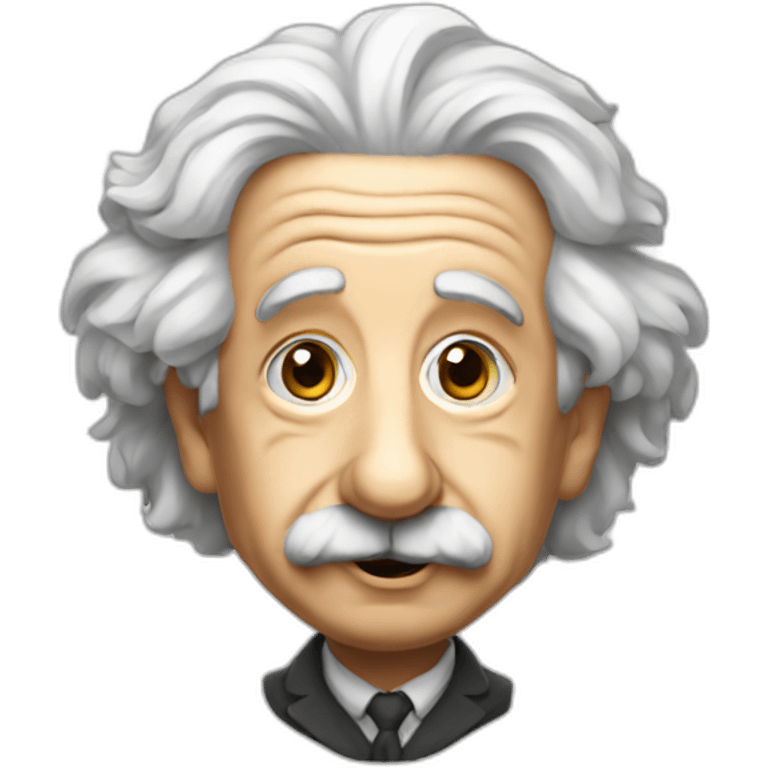 Albert einstein emoji | AI Emoji Generator