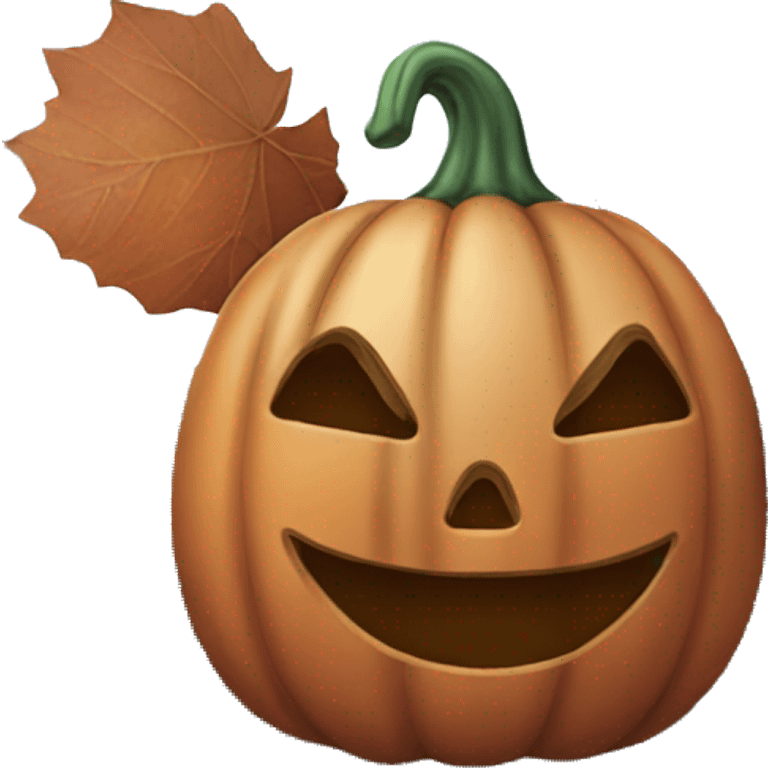 autumn garden with pumpkin emoji | AI Emoji Generator
