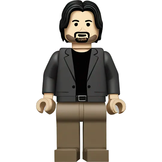 KEANU REEVES lego full body emoji | AI Emoji Generator