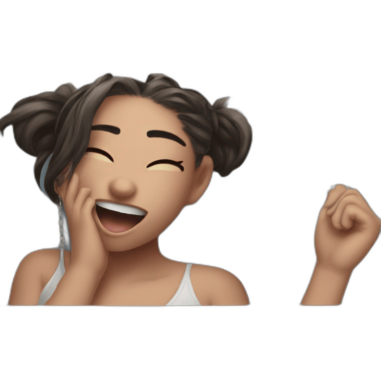 jewelry tongue girl solo feverish emoji | AI Emoji Generator