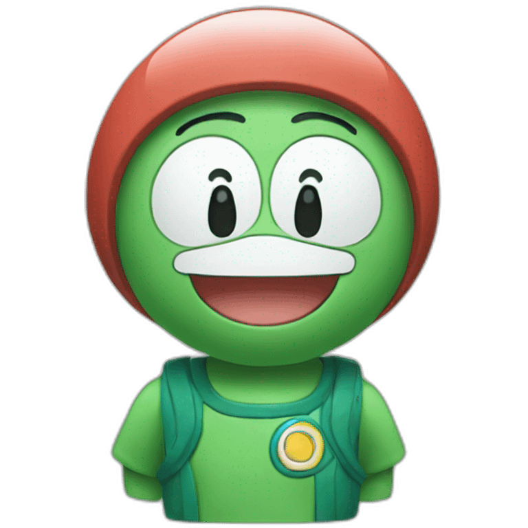 green doraemon emoji | AI Emoji Generator