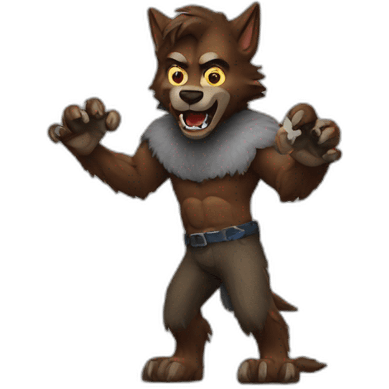 Werewolf emoji | AI Emoji Generator