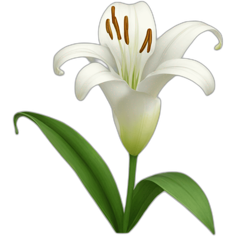 lily flower emoji | AI Emoji Generator