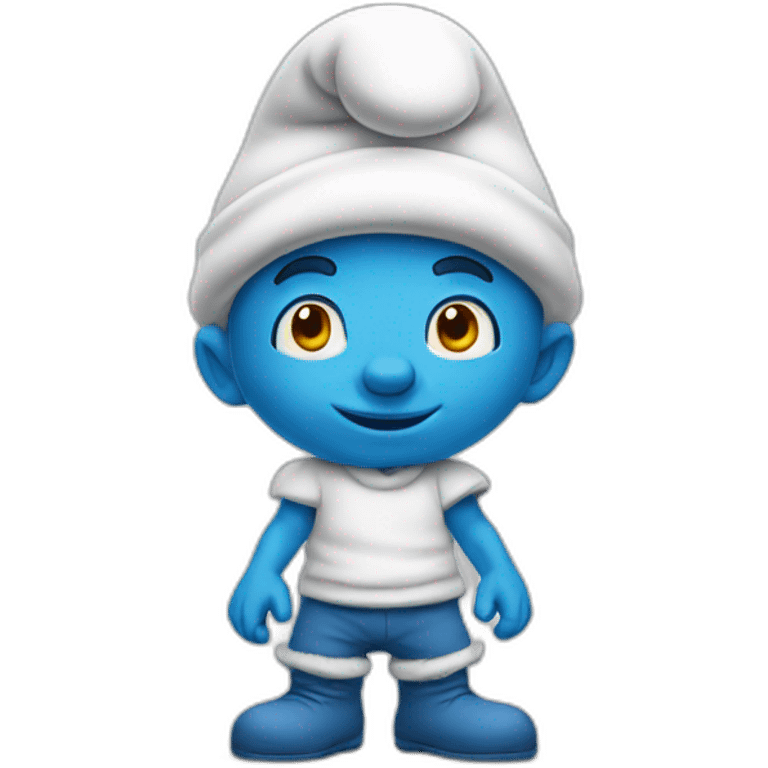 smurf emoji | AI Emoji Generator