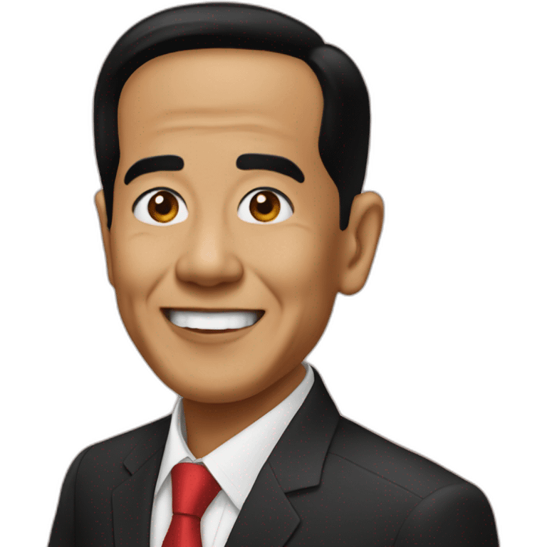 jokowi emoji | AI Emoji Generator