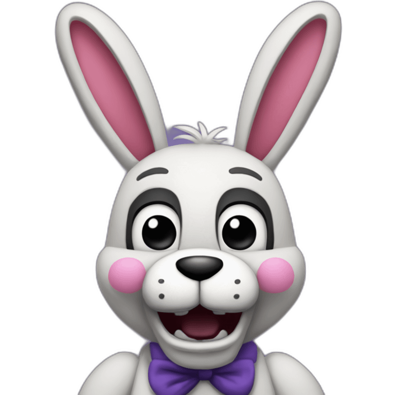 Bonnie the Bunny fnaf emoji | AI Emoji Generator
