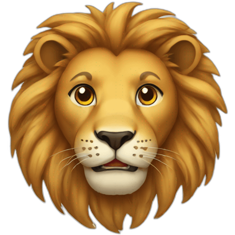 Lion emoji | AI Emoji Generator